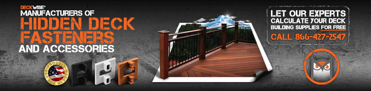 Ipe Hidden Deck Fasteners, Decking Products & Accessories
